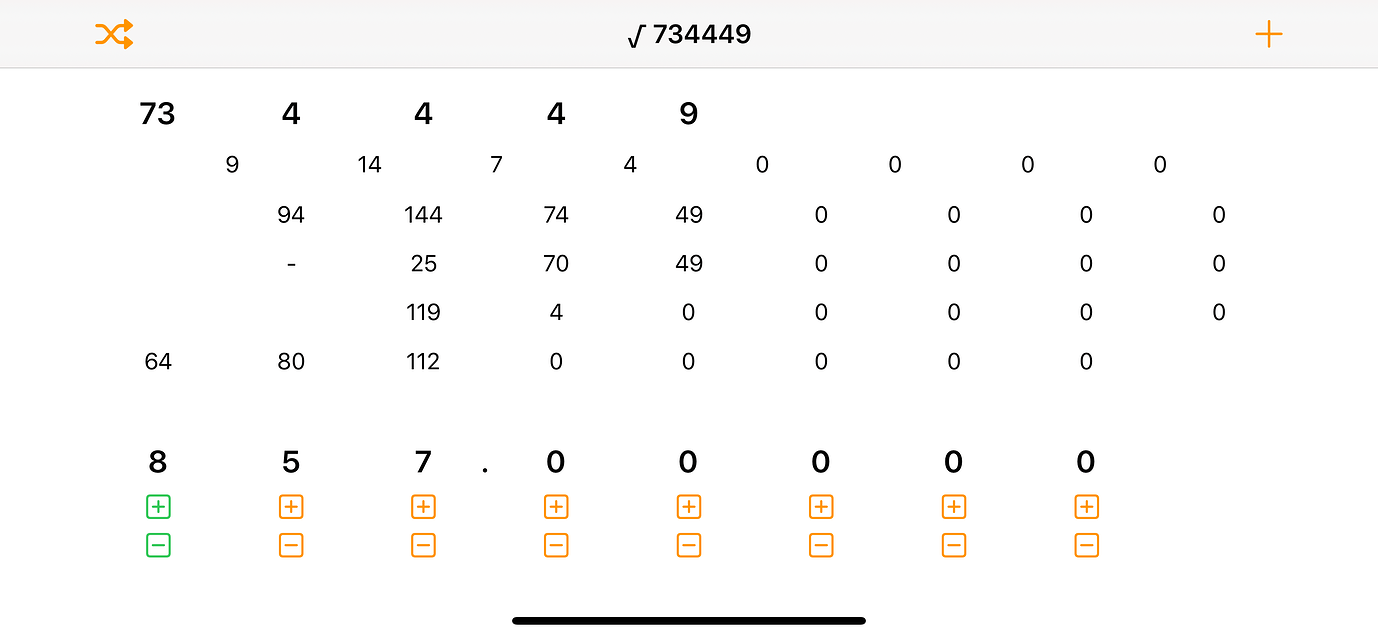 Duplex method for square roots - Mental Calculation, Mathematics, and ...