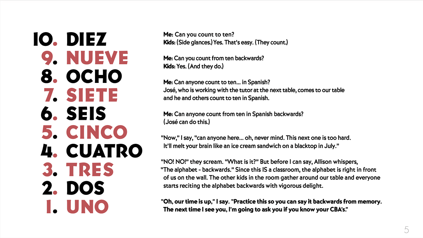 Recite the alphabet backwards - Memory Challenges - Art of Memory Forum