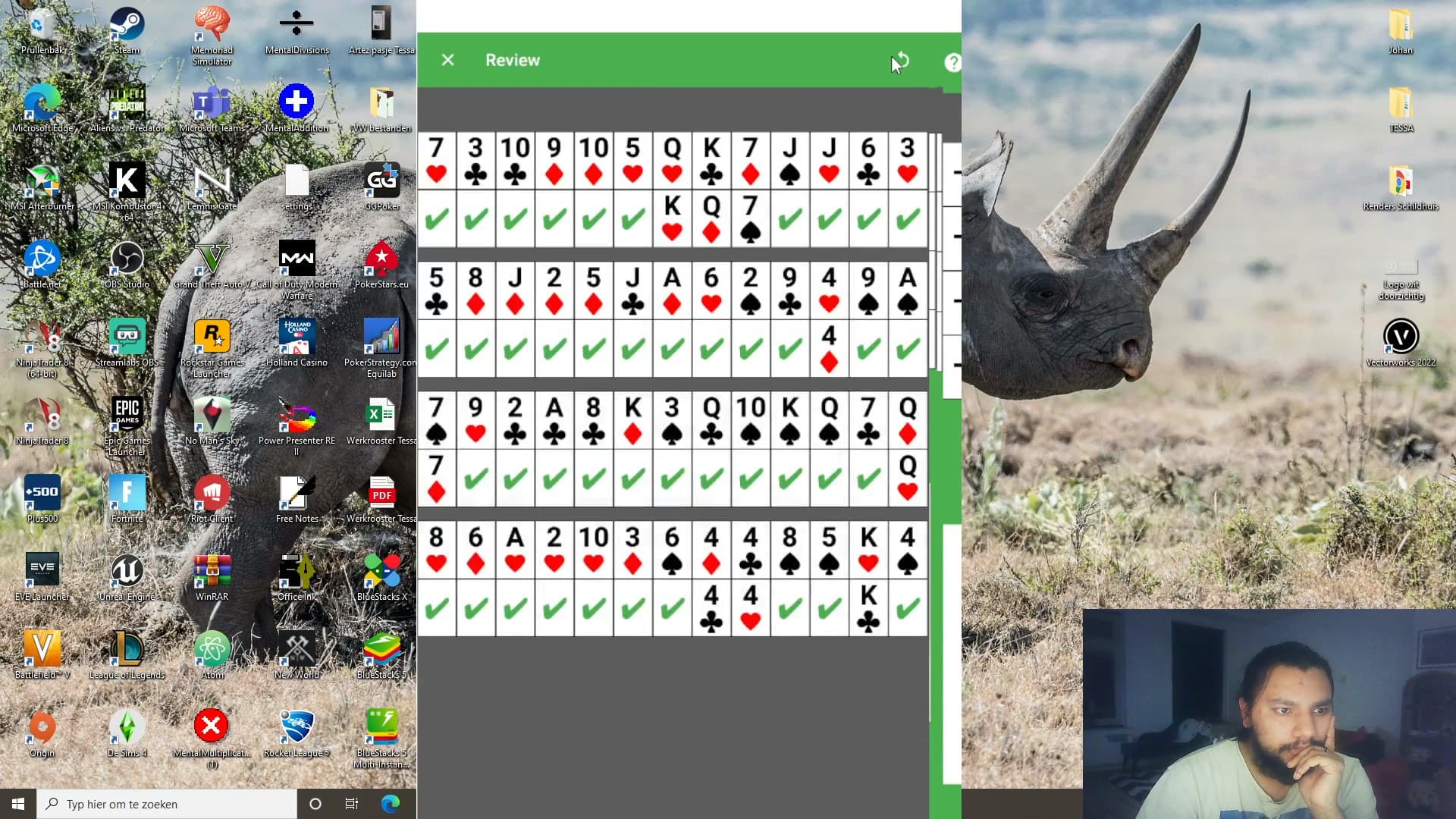 Very close! 52 cards in 5 min NO MNEMONICS + VIDEO - General Memory ...
