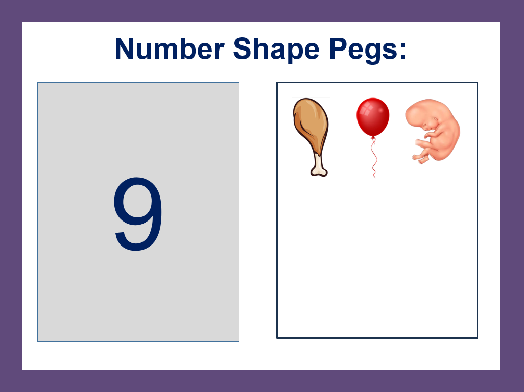 Multiple shapes to represent single digit numbers - General Memory Chat ...