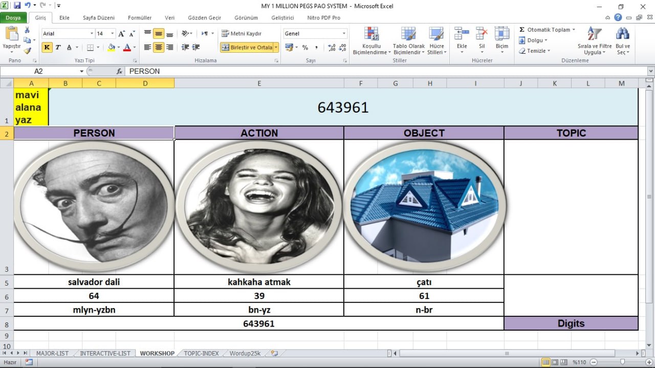 My Pao System has finished :) - General Memory Chat - Art of Memory Forum